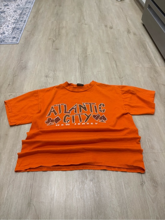 Changes | Shirts | Atlantic City Graphic Mens Tshirt In Orange | Poshmark